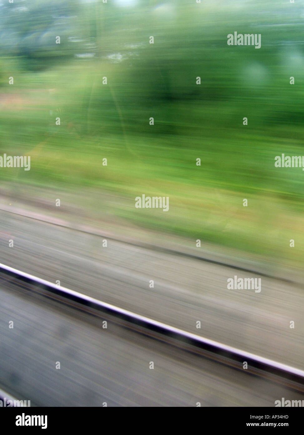 Rain drops on train window hi-res stock photography and images - Alamy