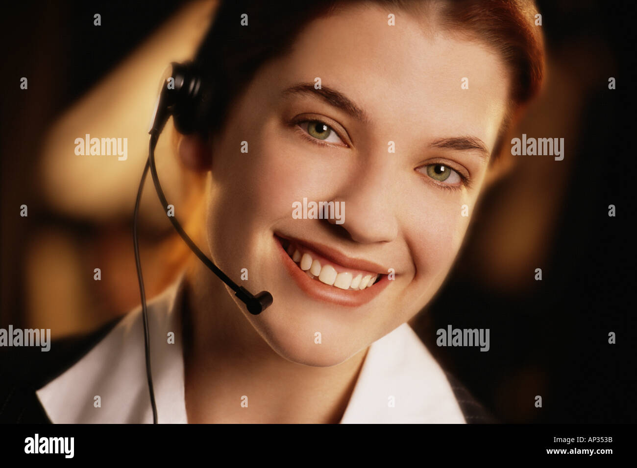 Portrait customer service representative hi-res stock photography and ...