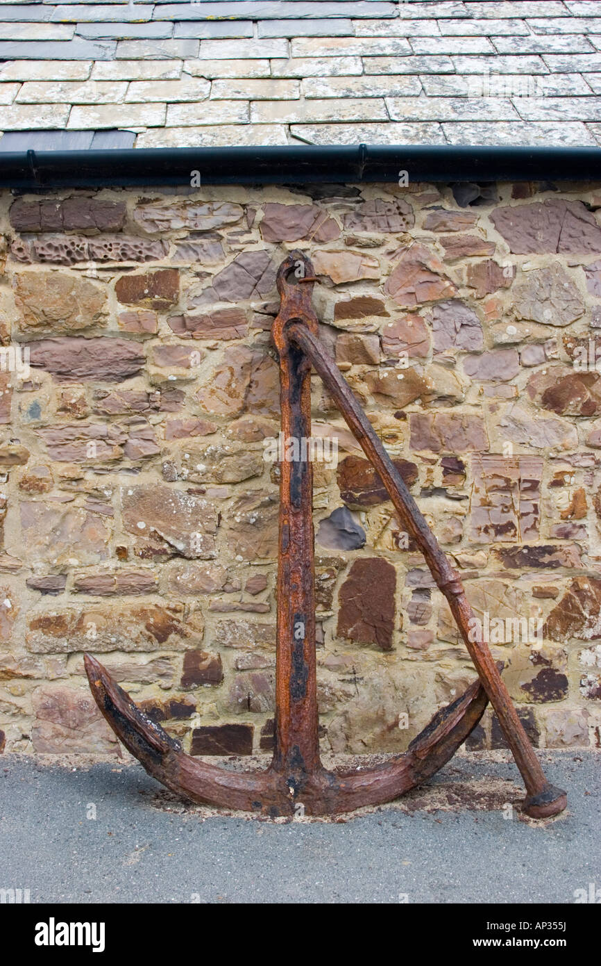 Anchor on display Stock Photo - Alamy