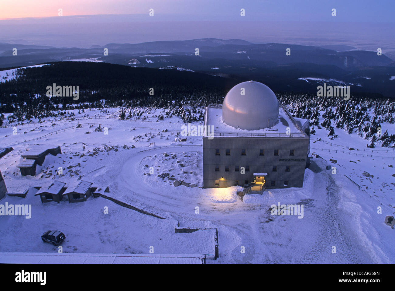 Brockenhaus museum at Brocken in Harz, Saxony Anhalt Stock Photo - Alamy