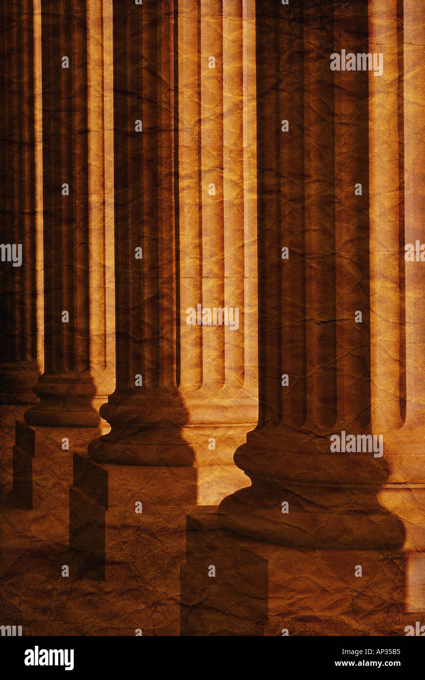 Grooved columns hi-res stock photography and images - Alamy