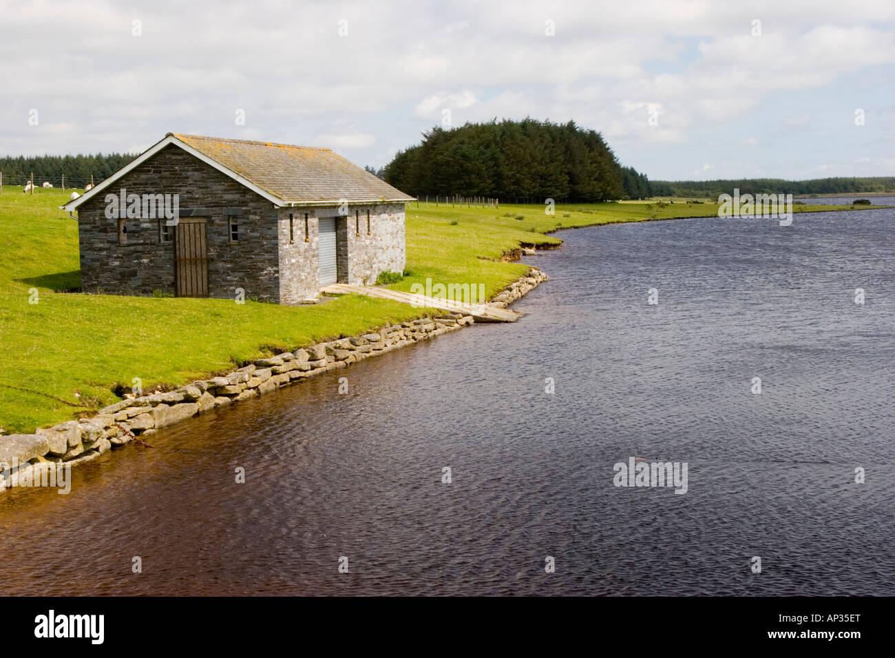 The Crowdy Reservoir in north Cornwall Stock Photo - Alamy
