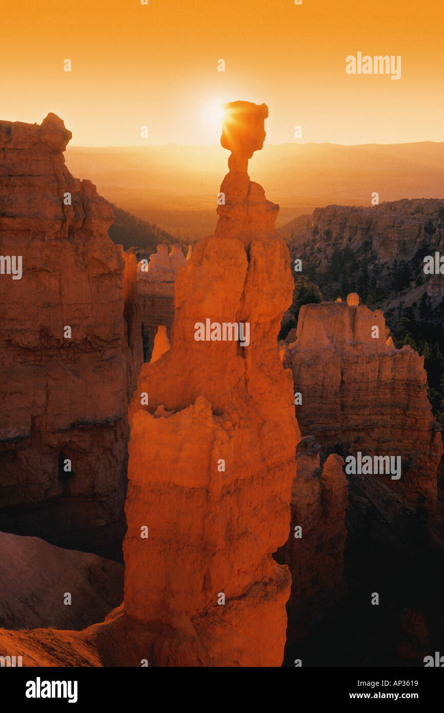 Rocky outcropping in deep canyon Stock Photo - Alamy