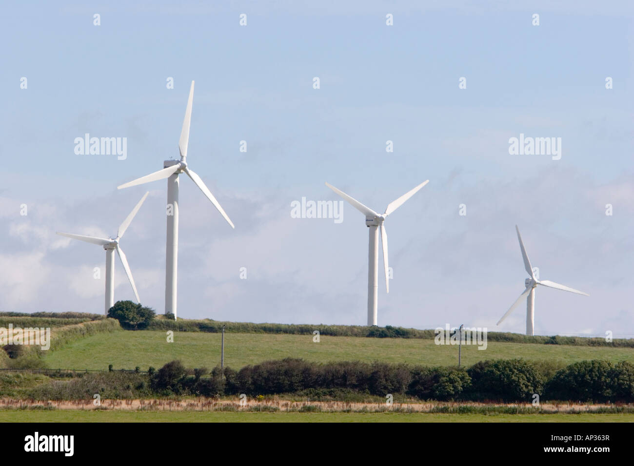 Delabole turbines hi-res stock photography and images - Alamy