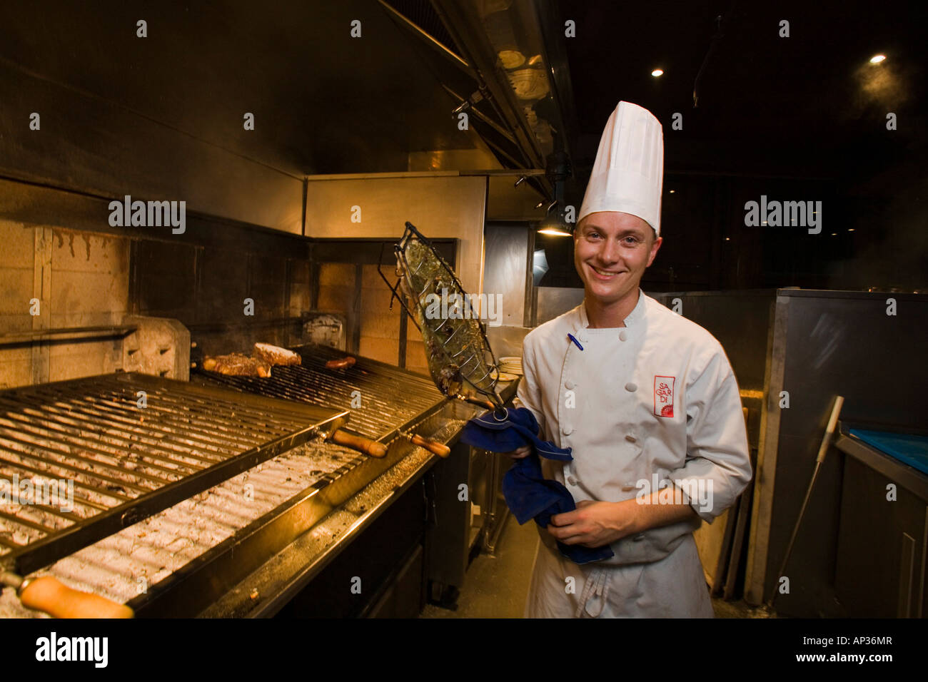 cook Daniel Schoenleber, Sagardi Euskal Taberna, Restaurant, La Rivera ...