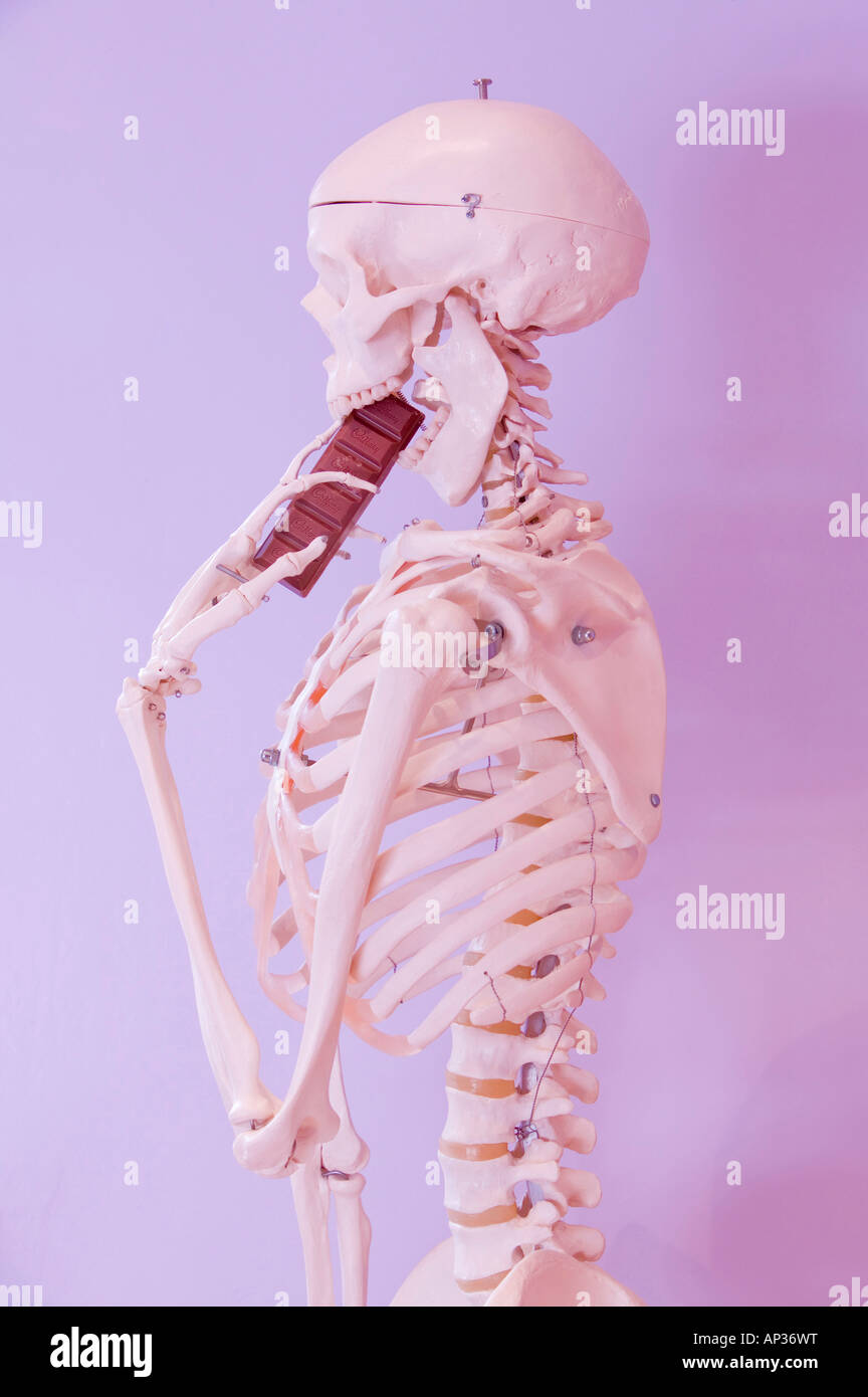 Fat skeleton hi-res stock photography and images - Alamy