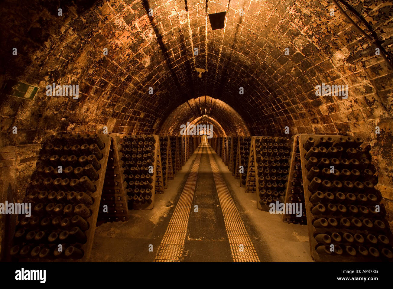 Codorniu, cava cellars, Sant Sadurni d Anoia, near Barcelona, Spain ...