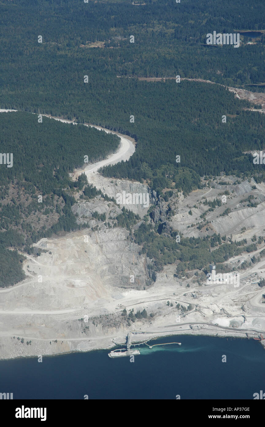 Texada quarry dock hi-res stock photography and images - Alamy