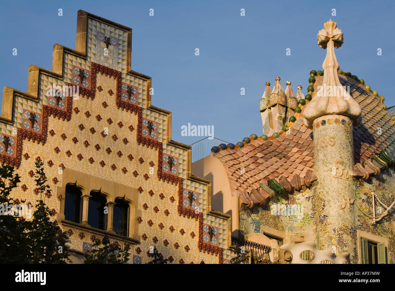 Casa batllo casa amatller art hi-res stock photography and images - Alamy