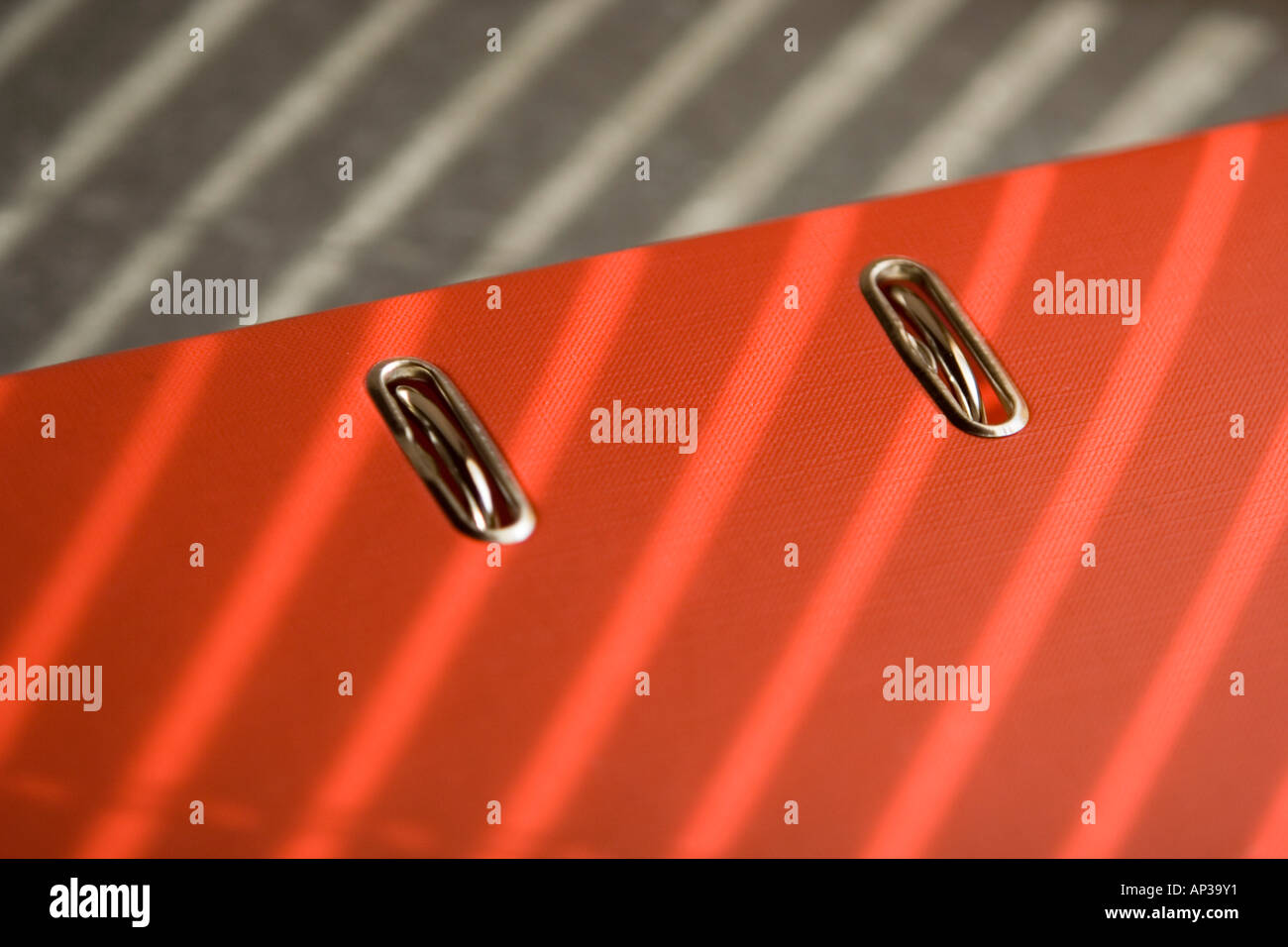 Office file ring binder Stock Photo - Alamy