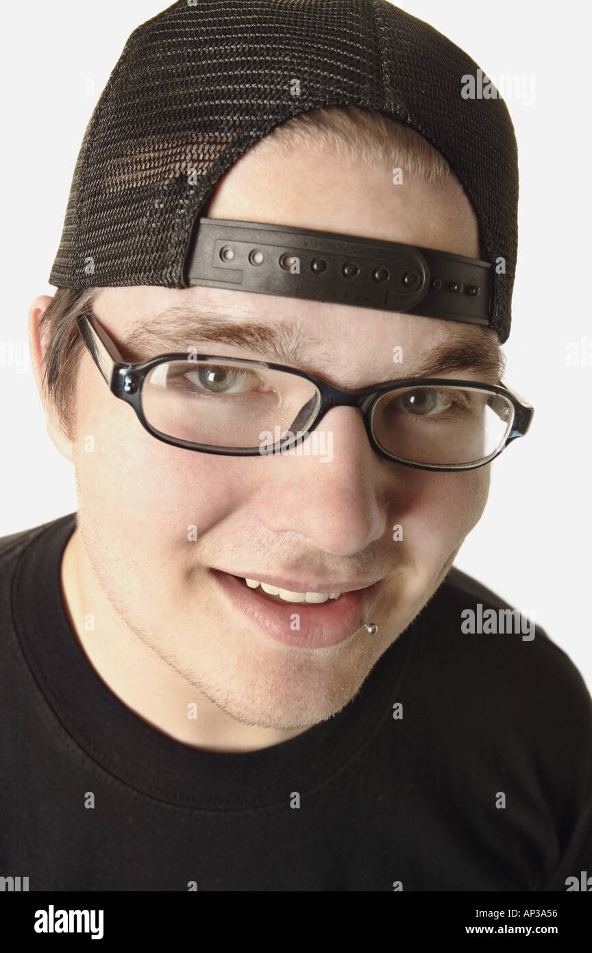 Ball cap backwards hi-res stock photography and images - Alamy