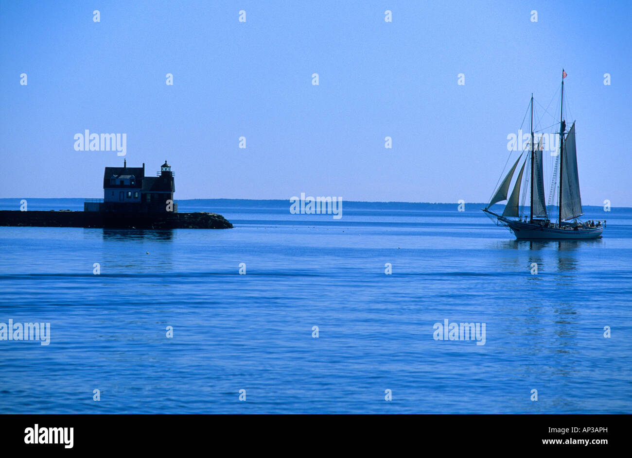Lighthouse rockport hi-res stock photography and images - Alamy