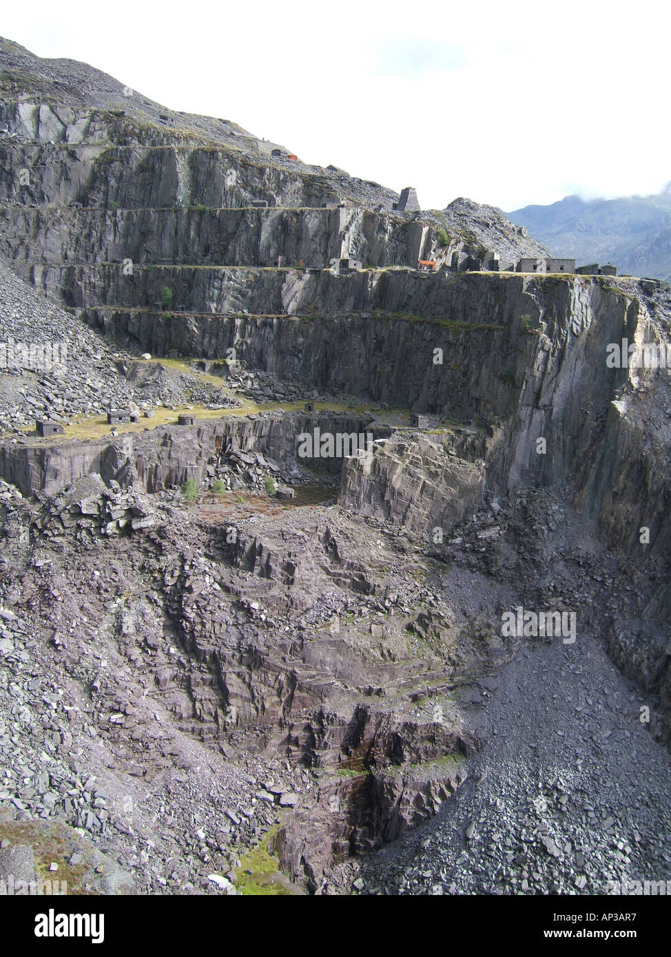 Dinorwic Quarry Incline Stock Photos & Dinorwic Quarry Incline Stock ...
