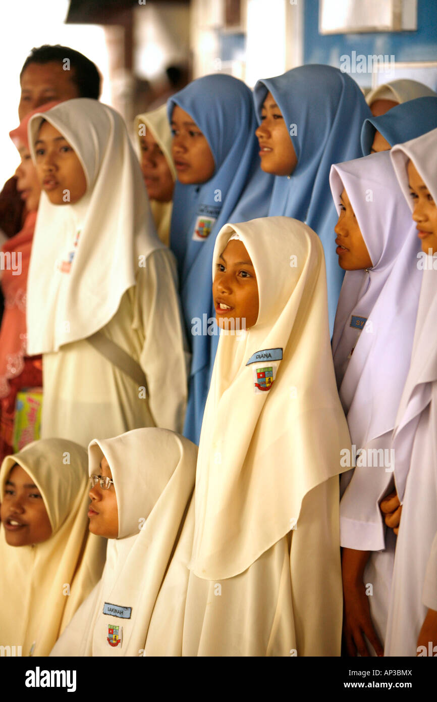 Tour Group at Menara Kuala Lumpur (KL Tower), Malaysia Stock Photo - Alamy