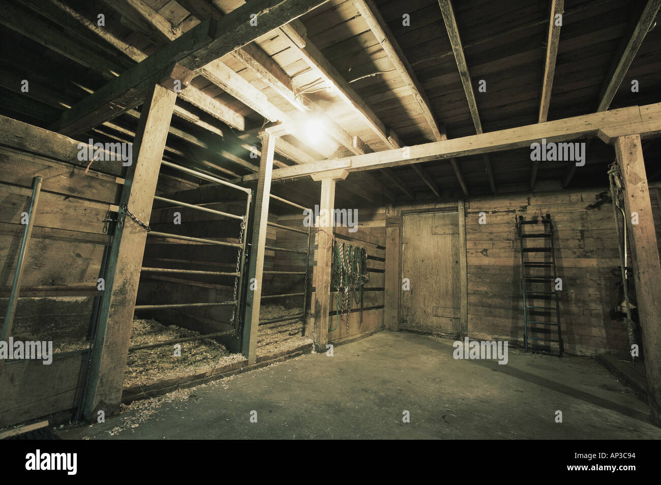Clean inside farm building hi-res stock photography and images - Alamy