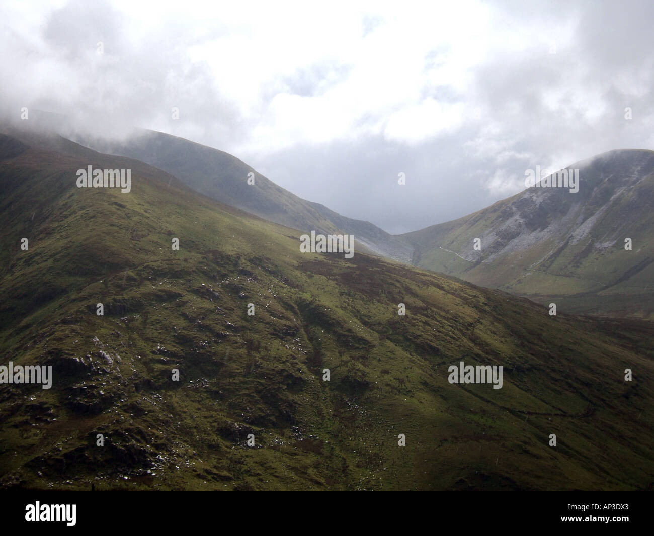 moel cynghorion and moel eilio mountain in snowdonia, wales Stock Photo ...