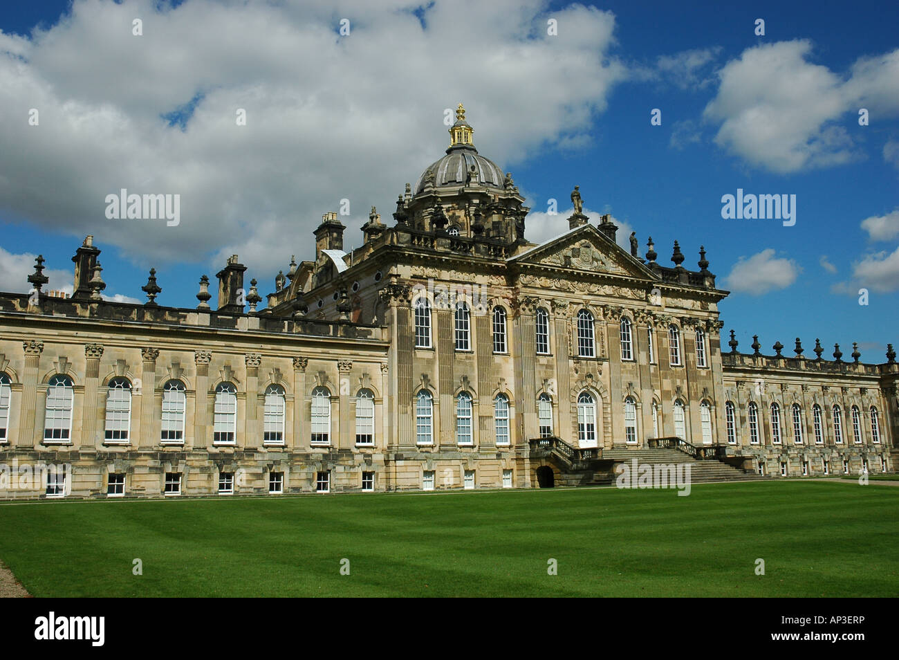 Castle Howard, Yorkshire, is known for its baroque architecture &neo ...