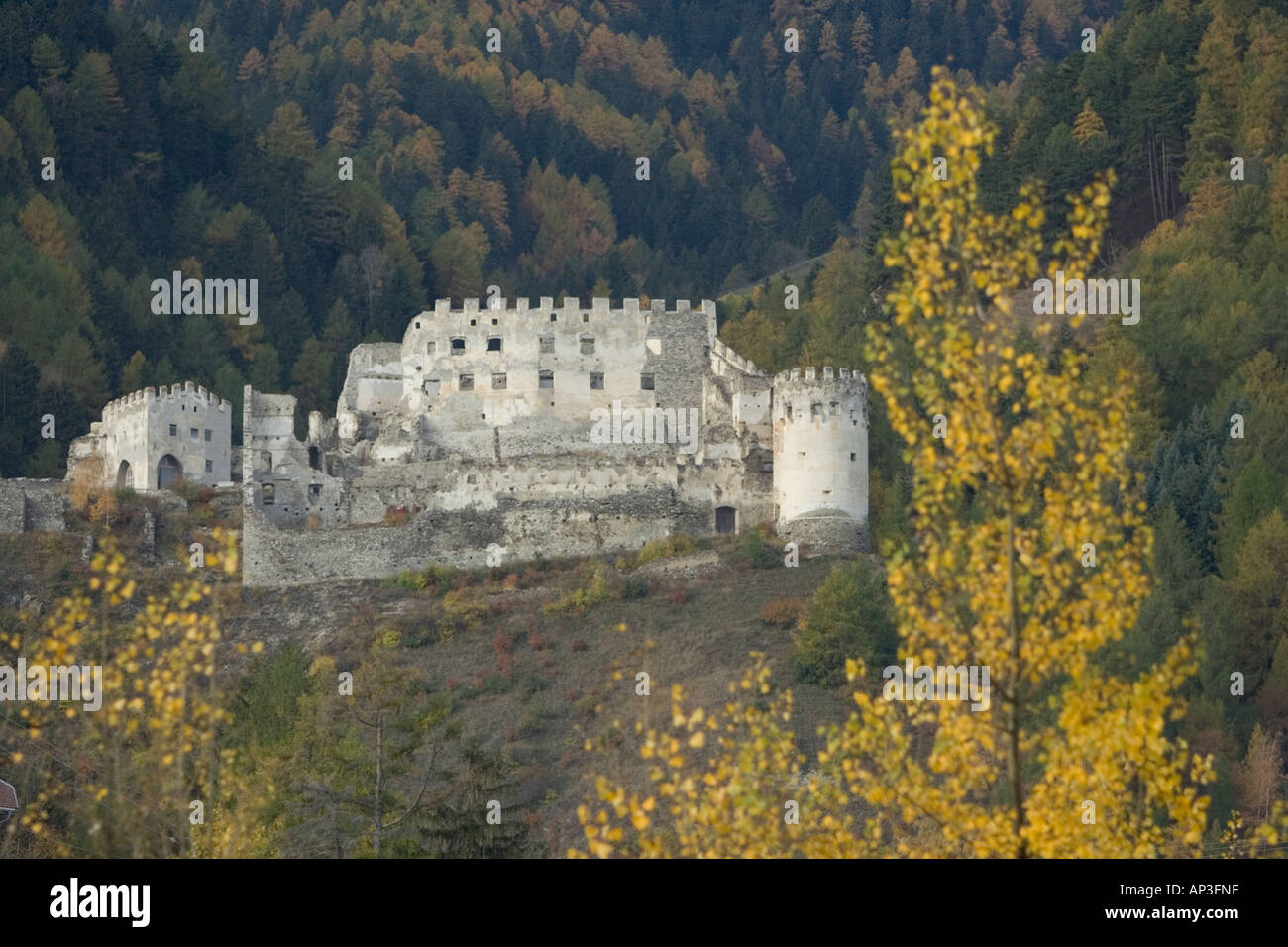 Lichtenberg castle in South Tyrol also called Montechiaro Stock Photo ...