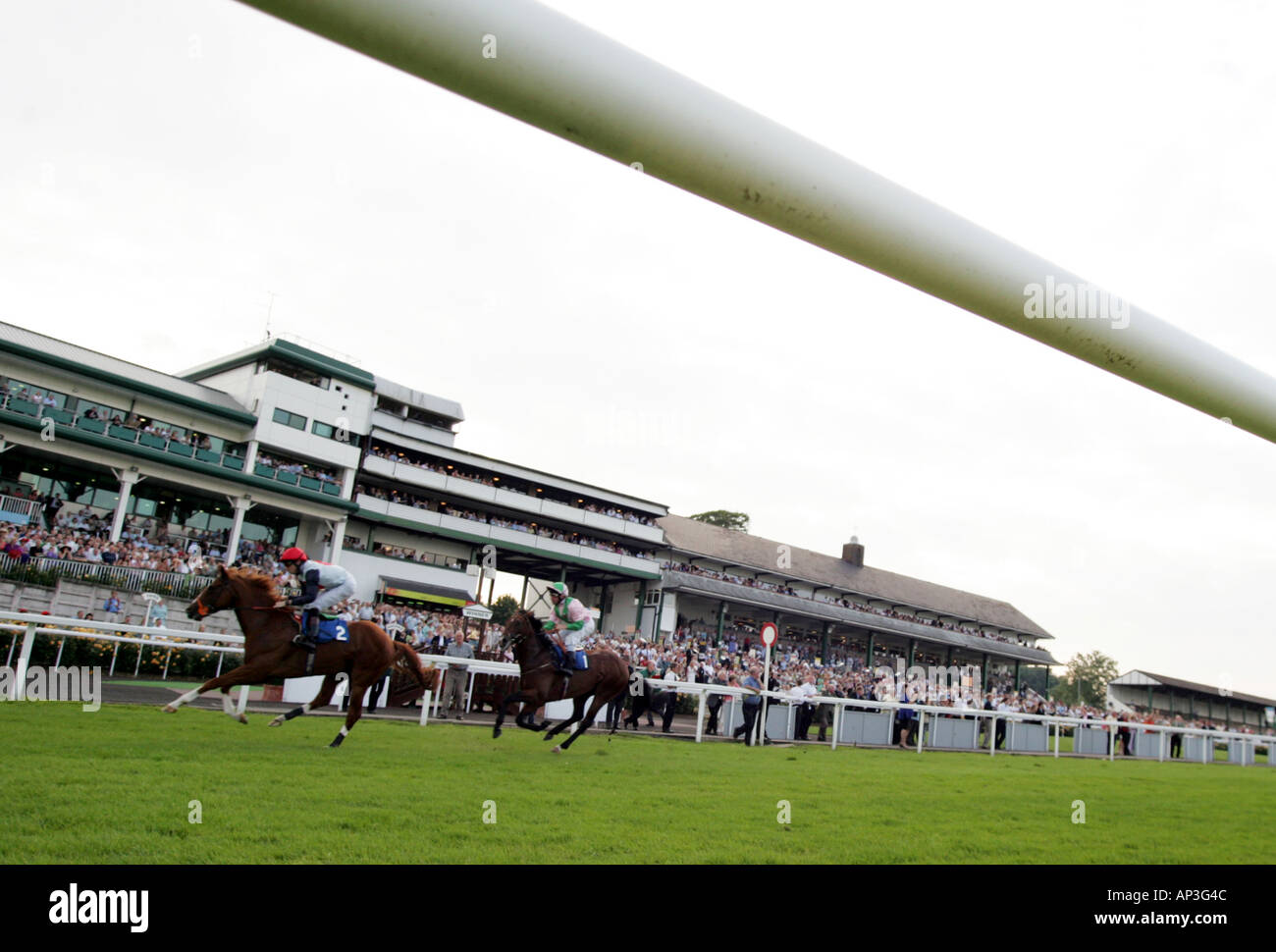 Horse Racing Chepstow Racecourse South East Wales Stock Photo - Alamy