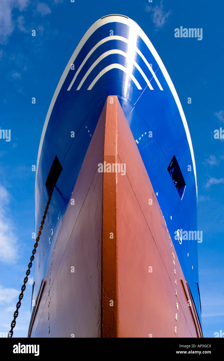 Bow of a ship Reykjavik Stock Photo - Alamy