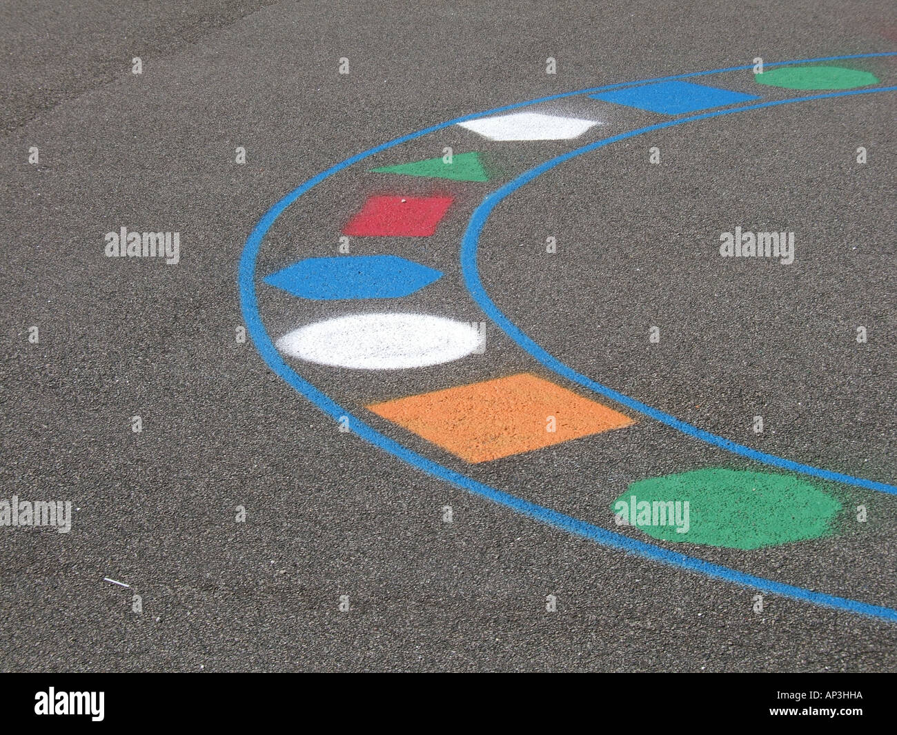 Playground triangle circle square hi-res stock photography and images ...