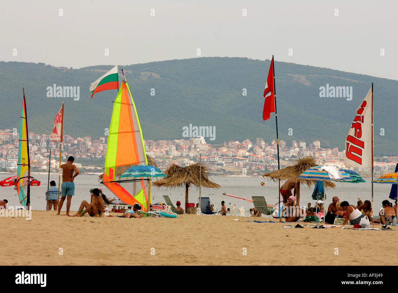 Windsurfers surfing surf surfer waves inflatable toy tourist attraction ...