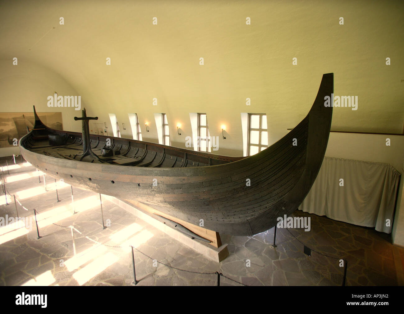Norway, Oslo, Bygdoy Peninsula, Viking Ship Museum, Gostad viking ...