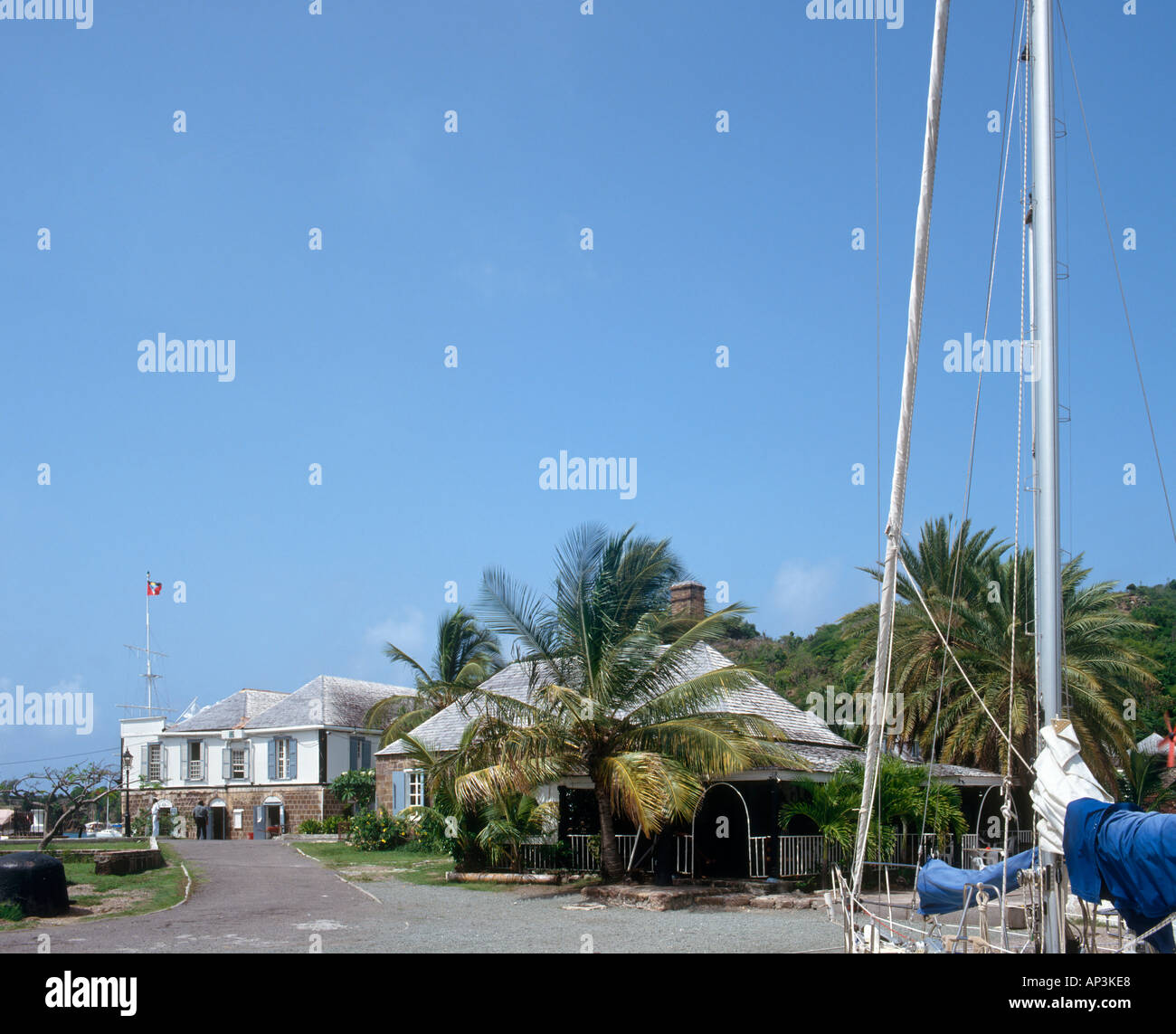 Customs House, Nelson's Dockyard, English Harbour, Antigua, West Indies ...