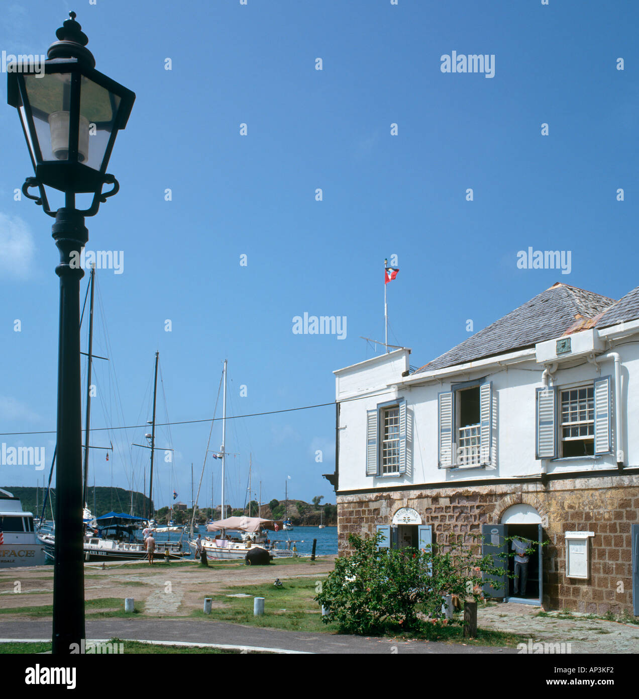 Customs House, Nelson's Dockyard, English Harbour, Antigua, West Indies ...