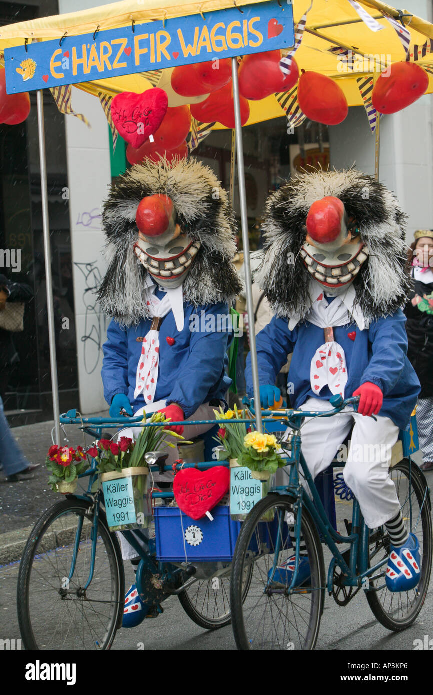 SWITZERLAND, BASEL: Fasnacht Carnival Costumes & Parade Stock Photo - Alamy
