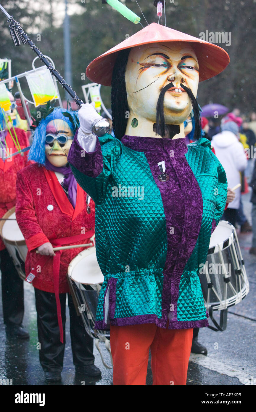 SWITZERLAND, BASEL: Fasnacht Carnival Fasnacht Parade Stock Photo - Alamy
