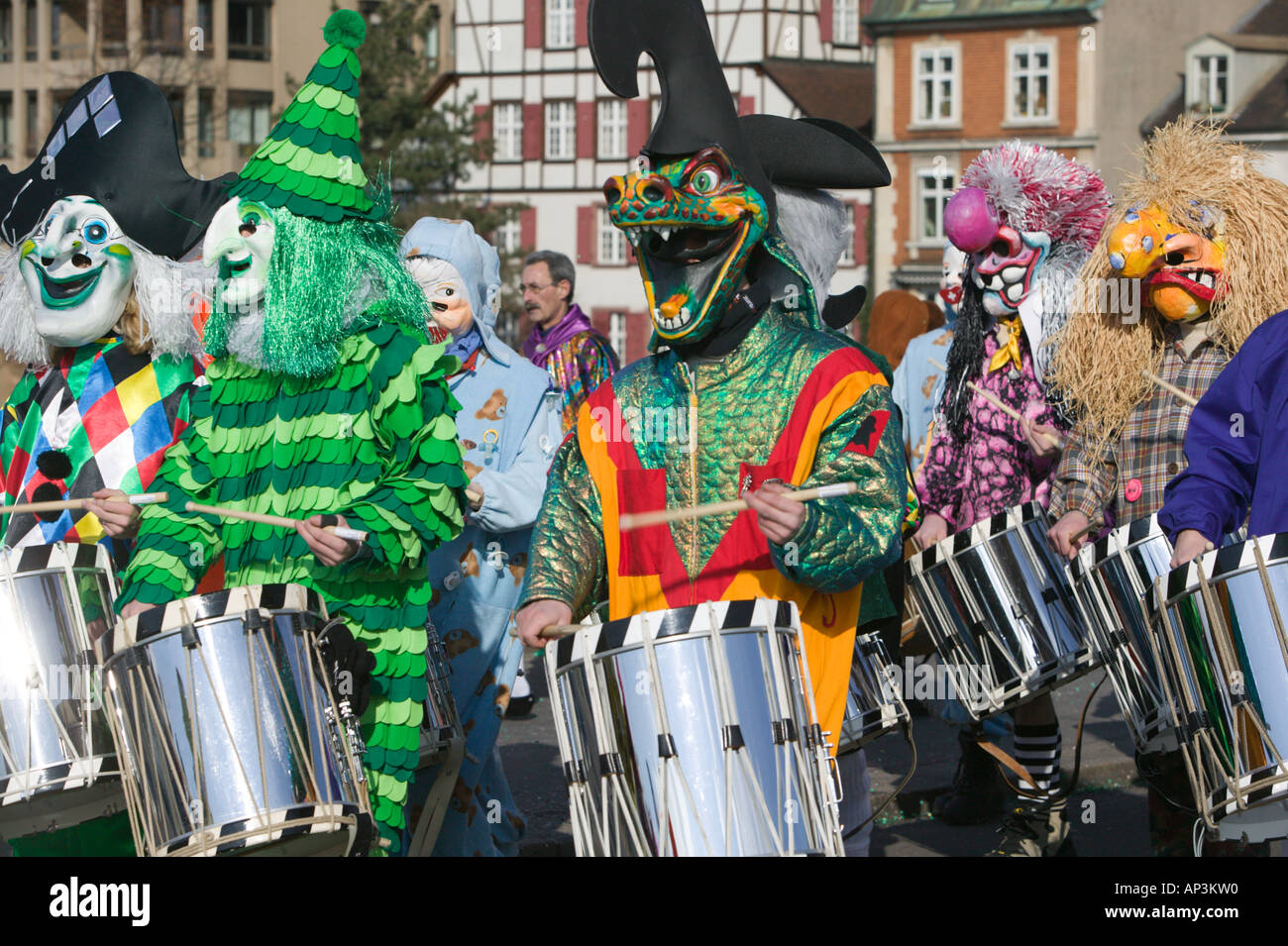 SWITZERLAND, BASEL: Fasnacht Carnival Children's Parade Stock Photo - Alamy