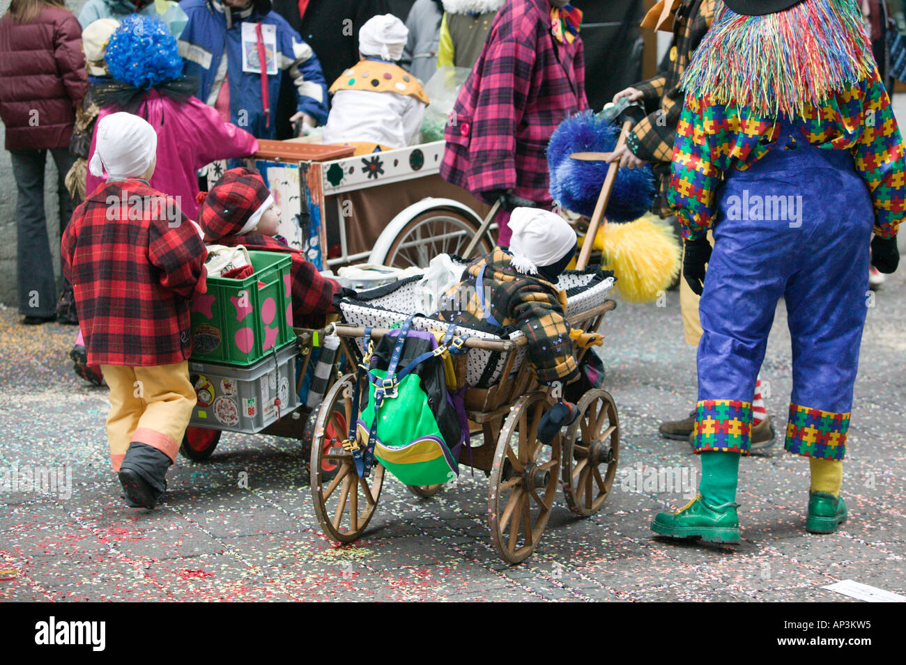 SWITZERLAND, BASEL: Fasnacht Carnival Children's Parade Stock Photo - Alamy
