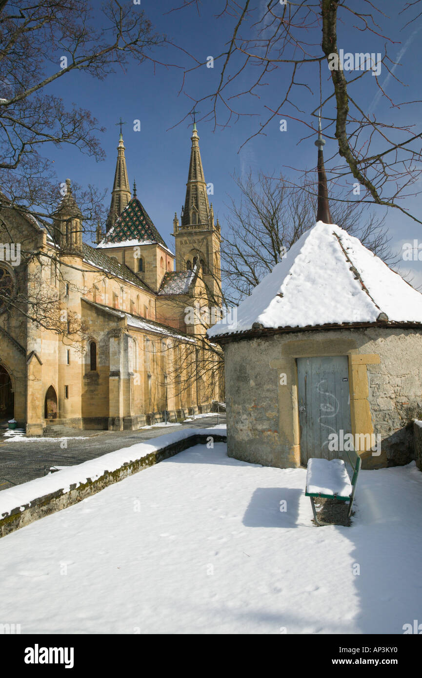Collegiale of neuchatel hi-res stock photography and images - Alamy