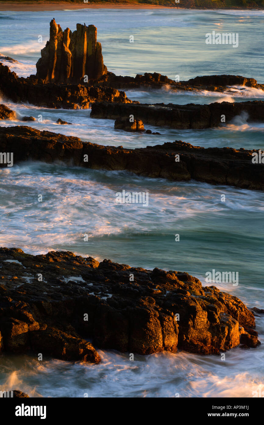 Cathedral Rock at Sunrise Kiama Downs New South Wales Australia Stock ...