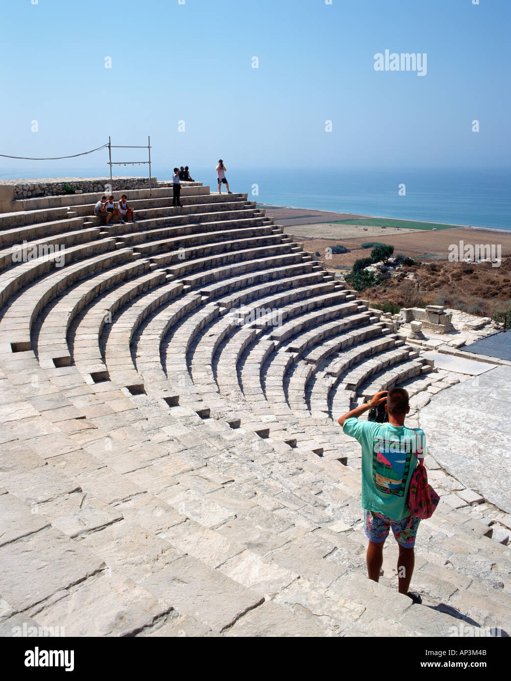 Greco Roman Theatre, Kourion (Curium), Cyprus Stock Photo - Alamy