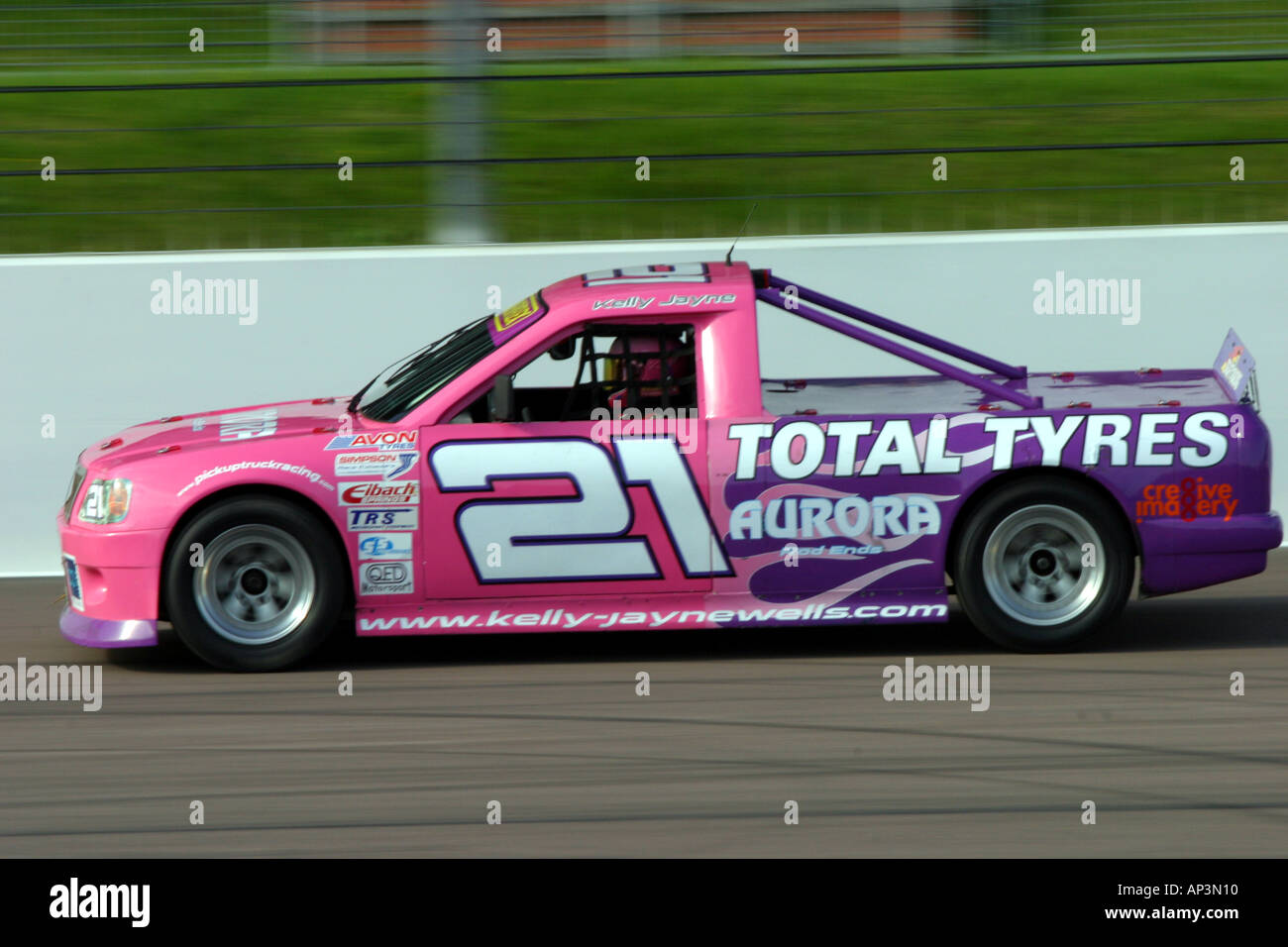 Racing pick up trucks Stock Photo - Alamy