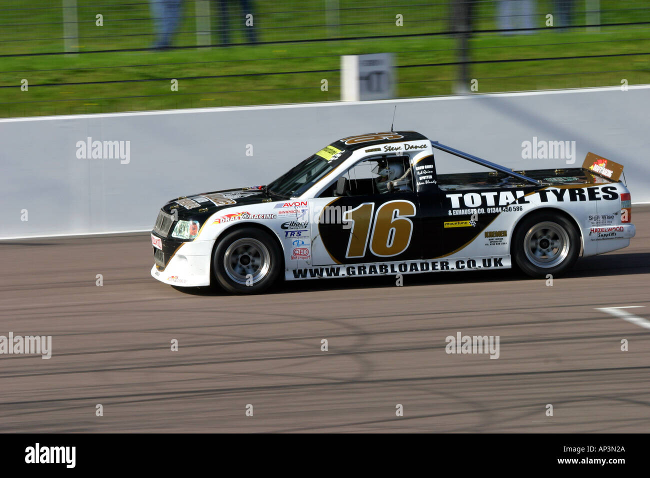 Racing pick up trucks Stock Photo - Alamy