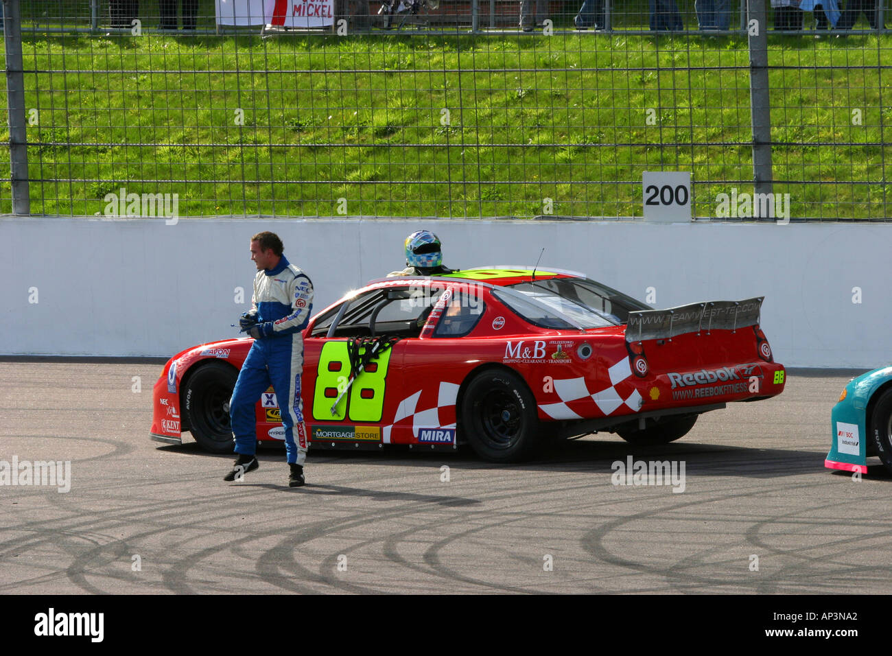V8 Nascar race car Stock Photo - Alamy
