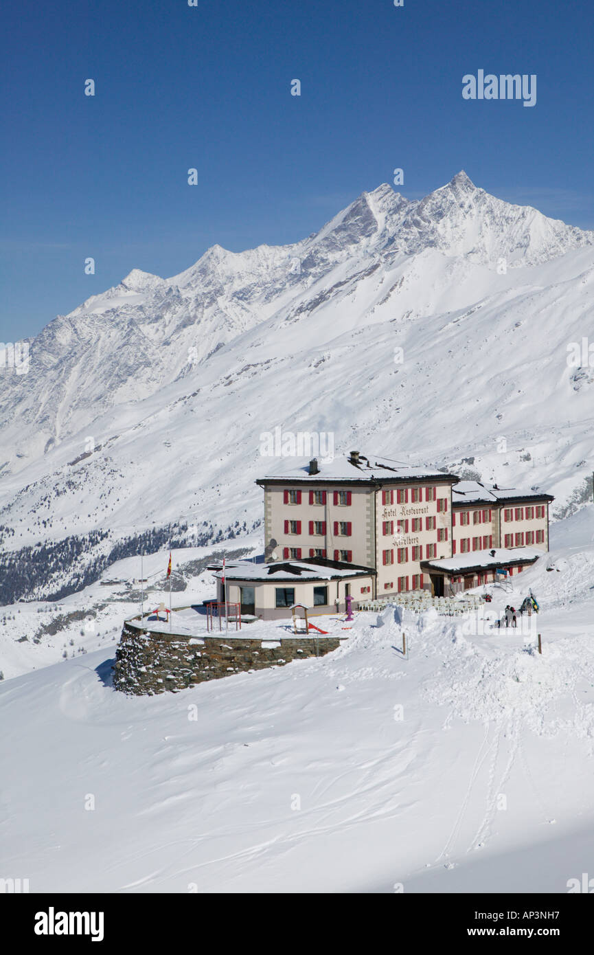 SWITZERLAND, Wallis/Valais, ZERMATT: Riffelberg (el. 2582 meters ...