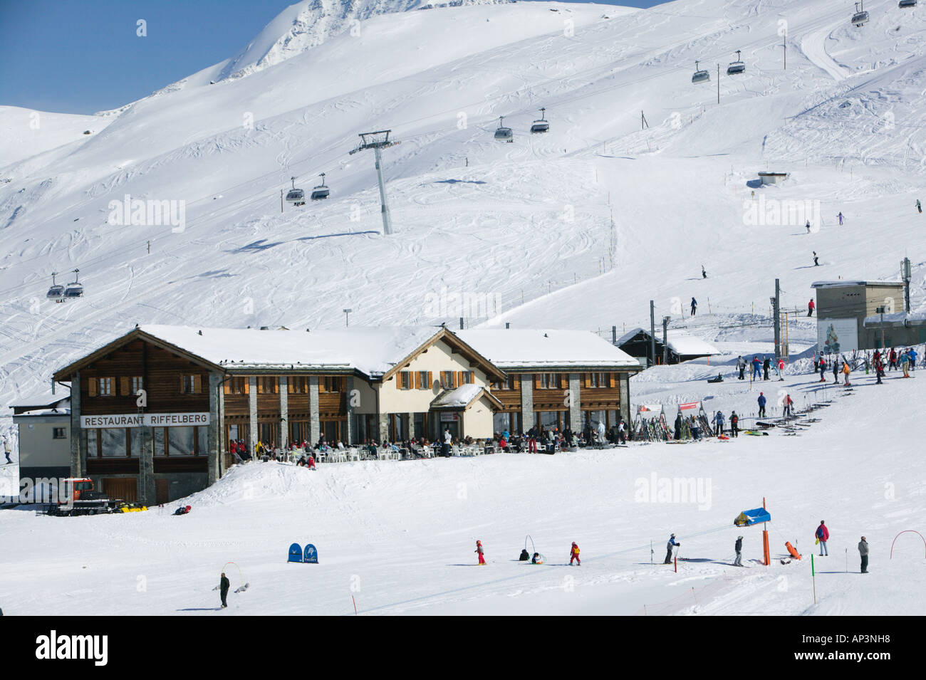 SWITZERLAND, Wallis/Valais, ZERMATT: Riffelberg (el. 2582 meters ...