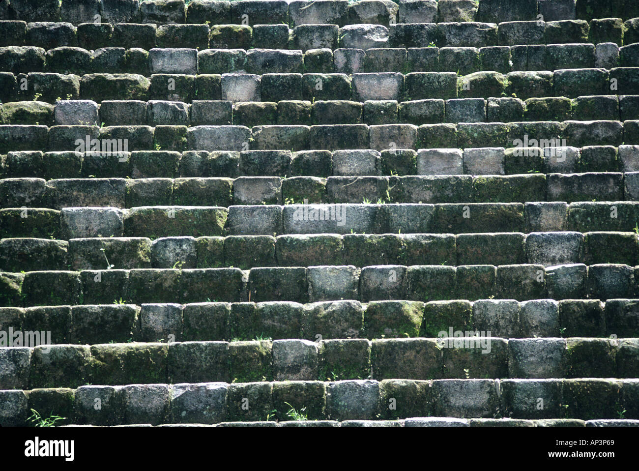 Mayan temple steps hi-res stock photography and images - Alamy
