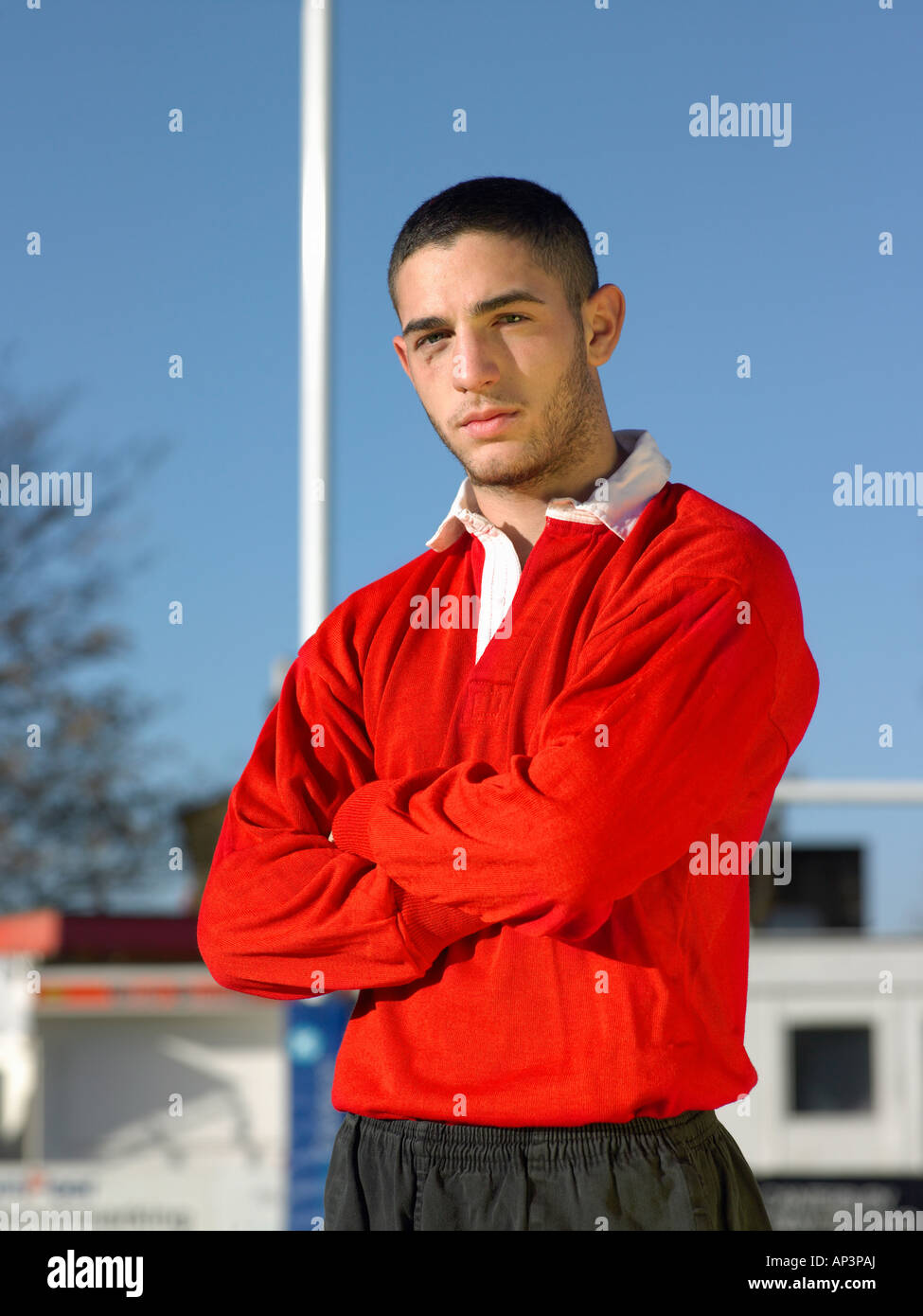 Rugby white kit hi-res stock photography and images - Alamy
