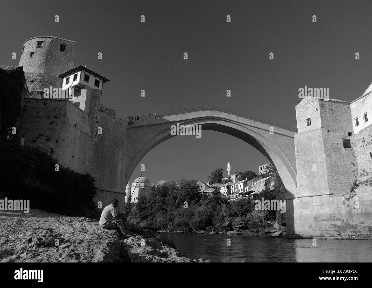 1990s mostar bosnia Black and White Stock Photos & Images - Alamy