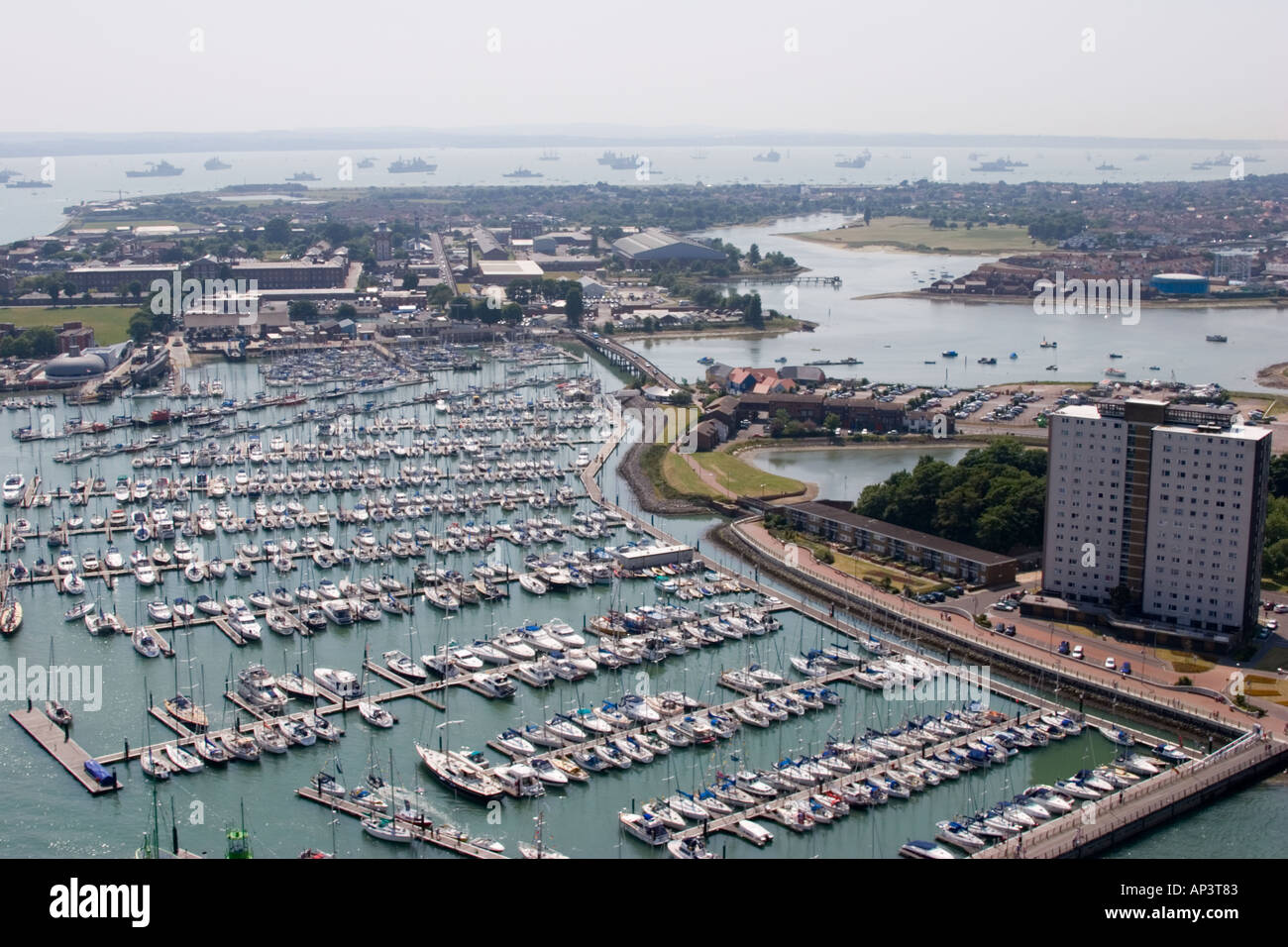 Gosport aerial hi-res stock photography and images - Alamy
