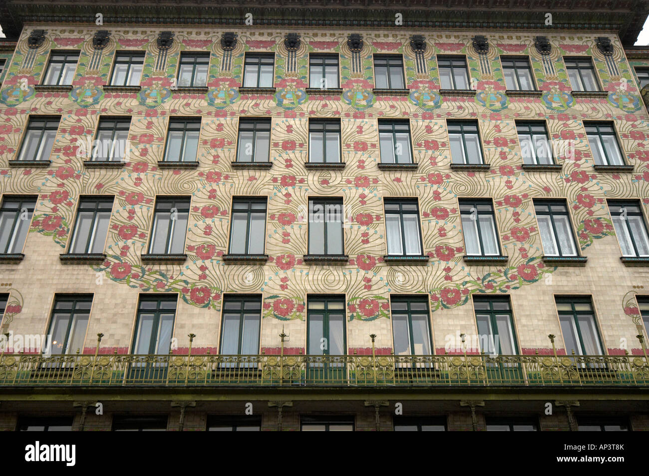 One of Vienna’s most famous painted buildings Stock Photo - Alamy
