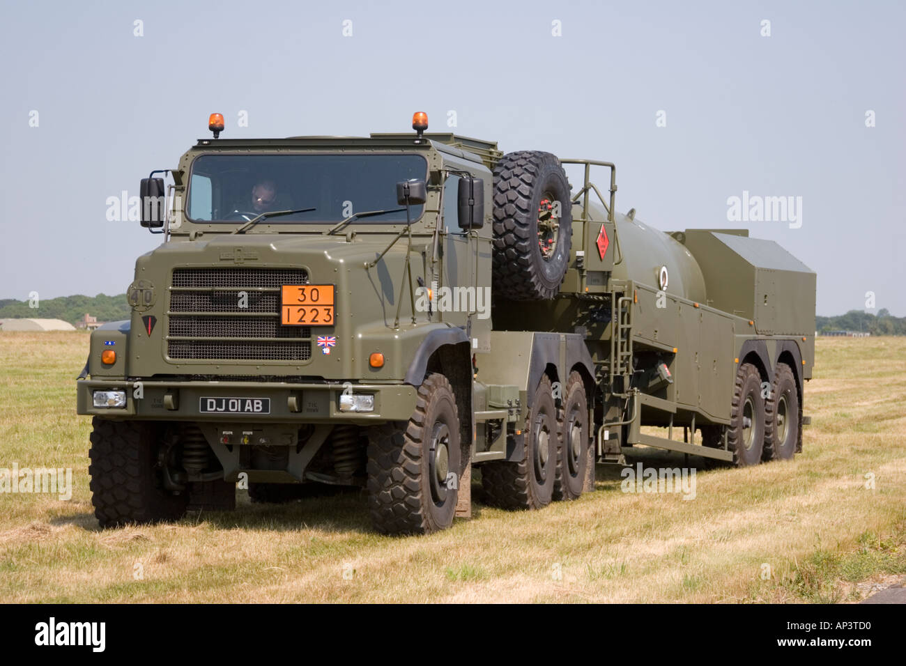 military refueling vehicle for helicopters Stock Photo - Alamy