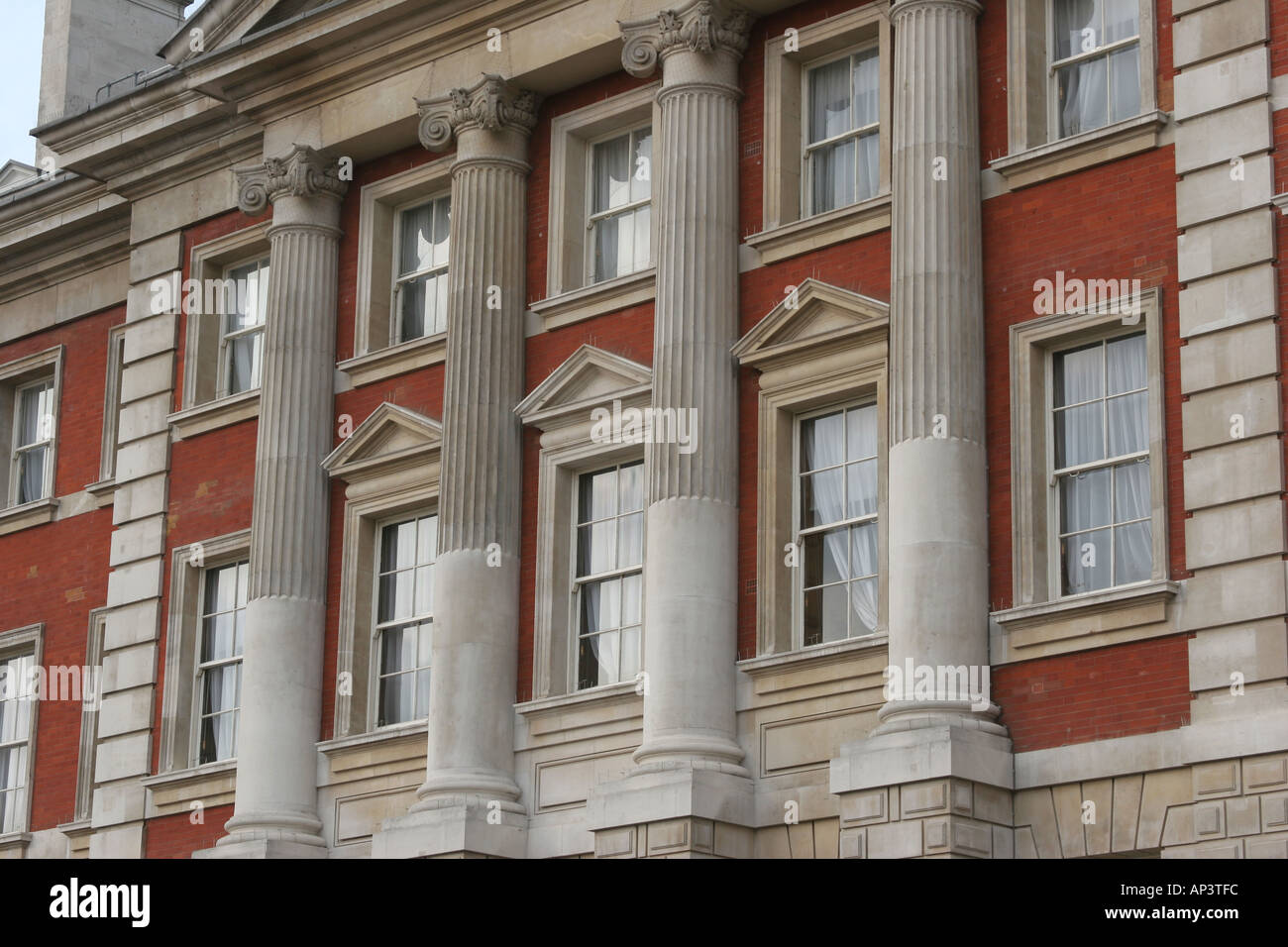 Admiralty House building facade showing doric columns Stock Photo - Alamy