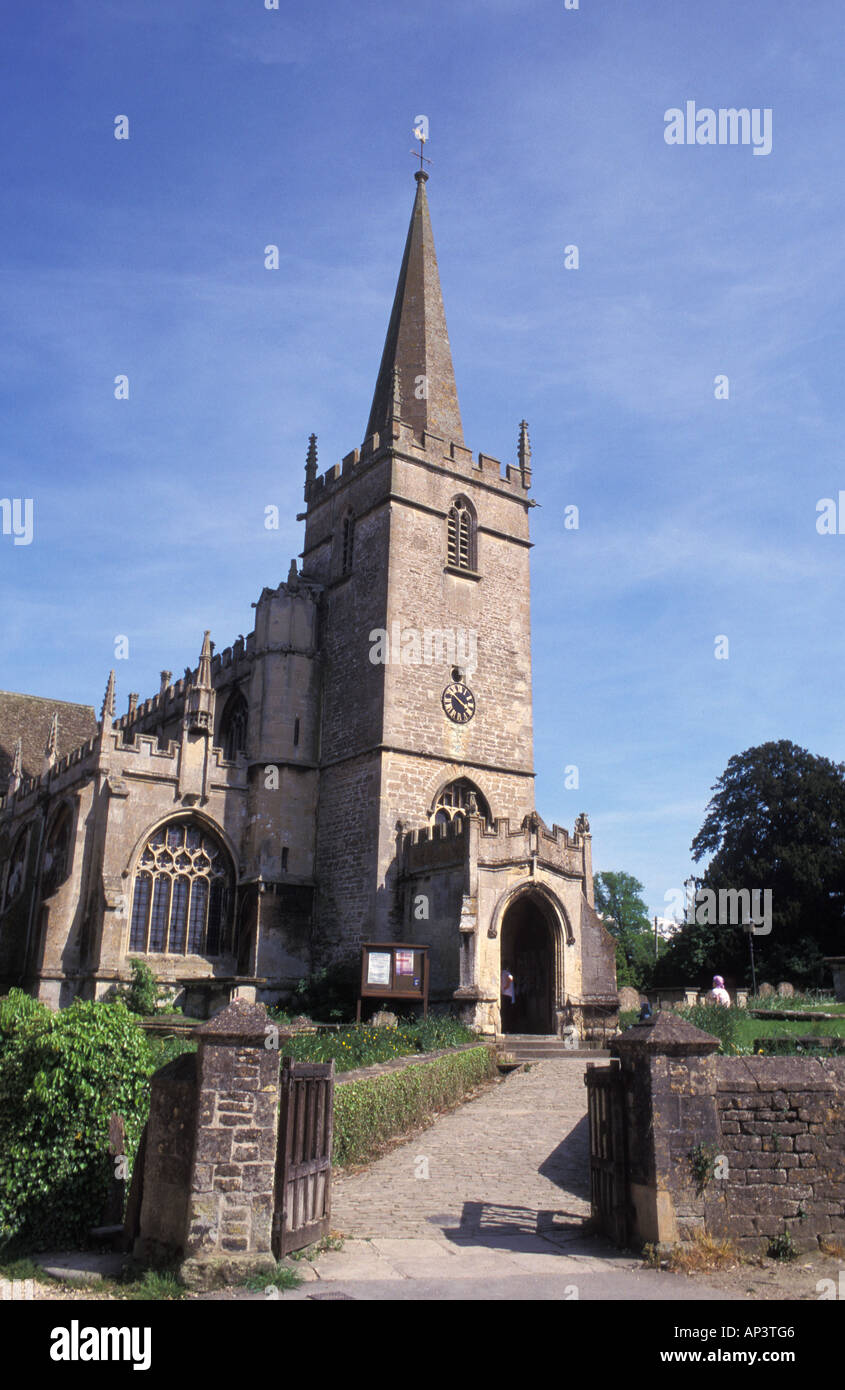 St cyriacs church lacock hi-res stock photography and images - Alamy