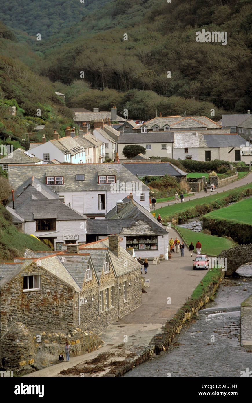 Boscastle view hi-res stock photography and images - Alamy